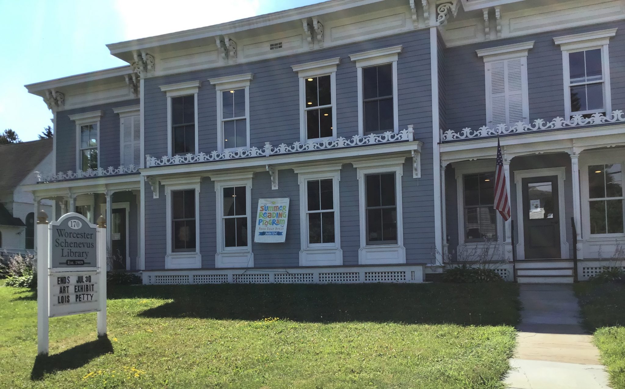 Worcester-Schenevus Library – 170 Main St, Worcester, NY, 12197